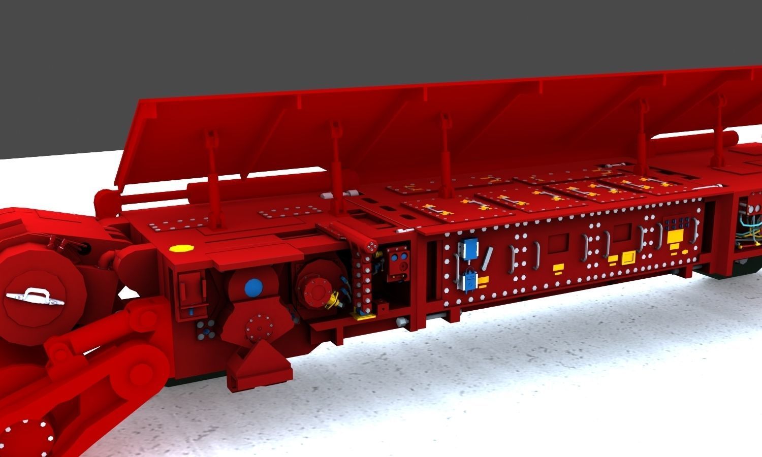 3D model Coal Mining Machine VR / AR / low-poly | CGTrader