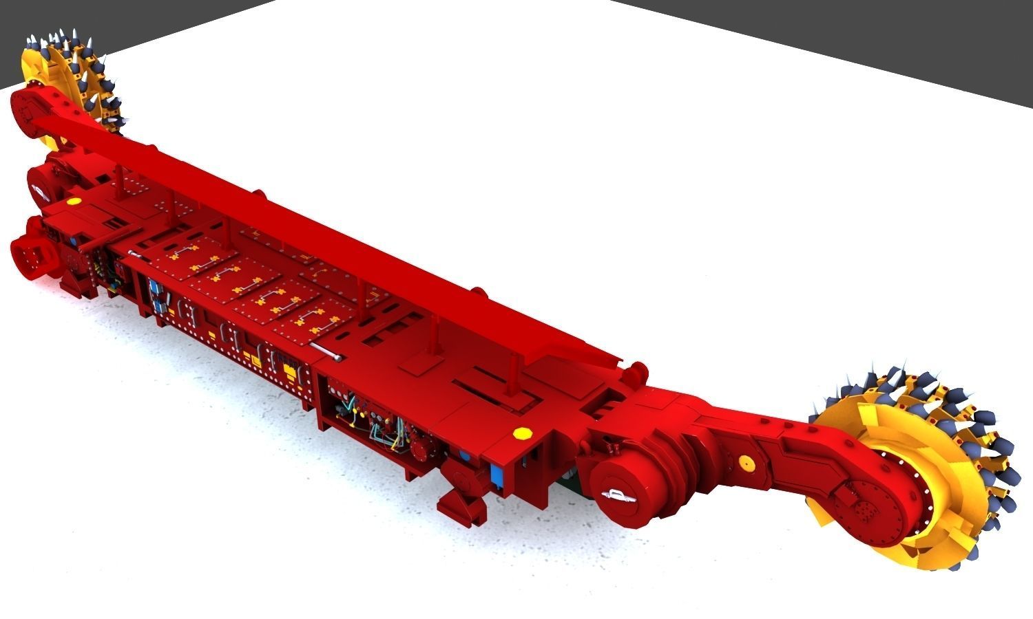3D model Coal Mining Machine VR / AR / low-poly | CGTrader