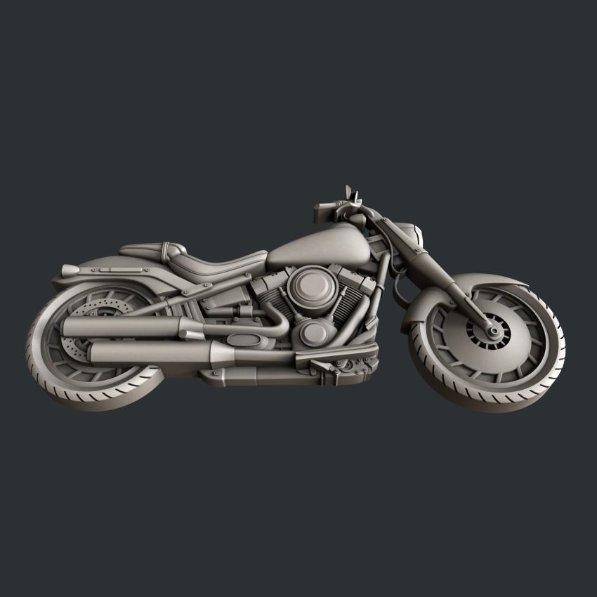 3d STL models for CNC Motorcycle 3D model | CGTrader