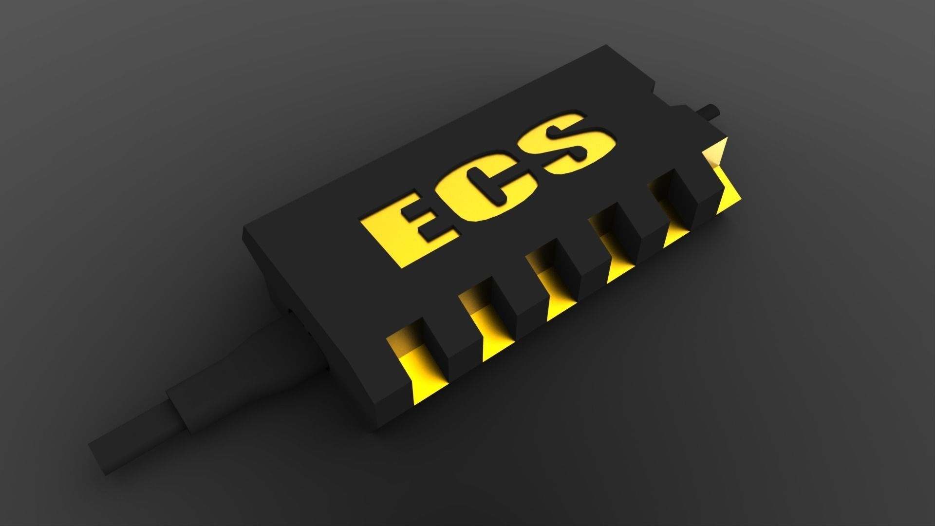 ECS LCM and LLCM motherboard free 3D model | CGTrader
