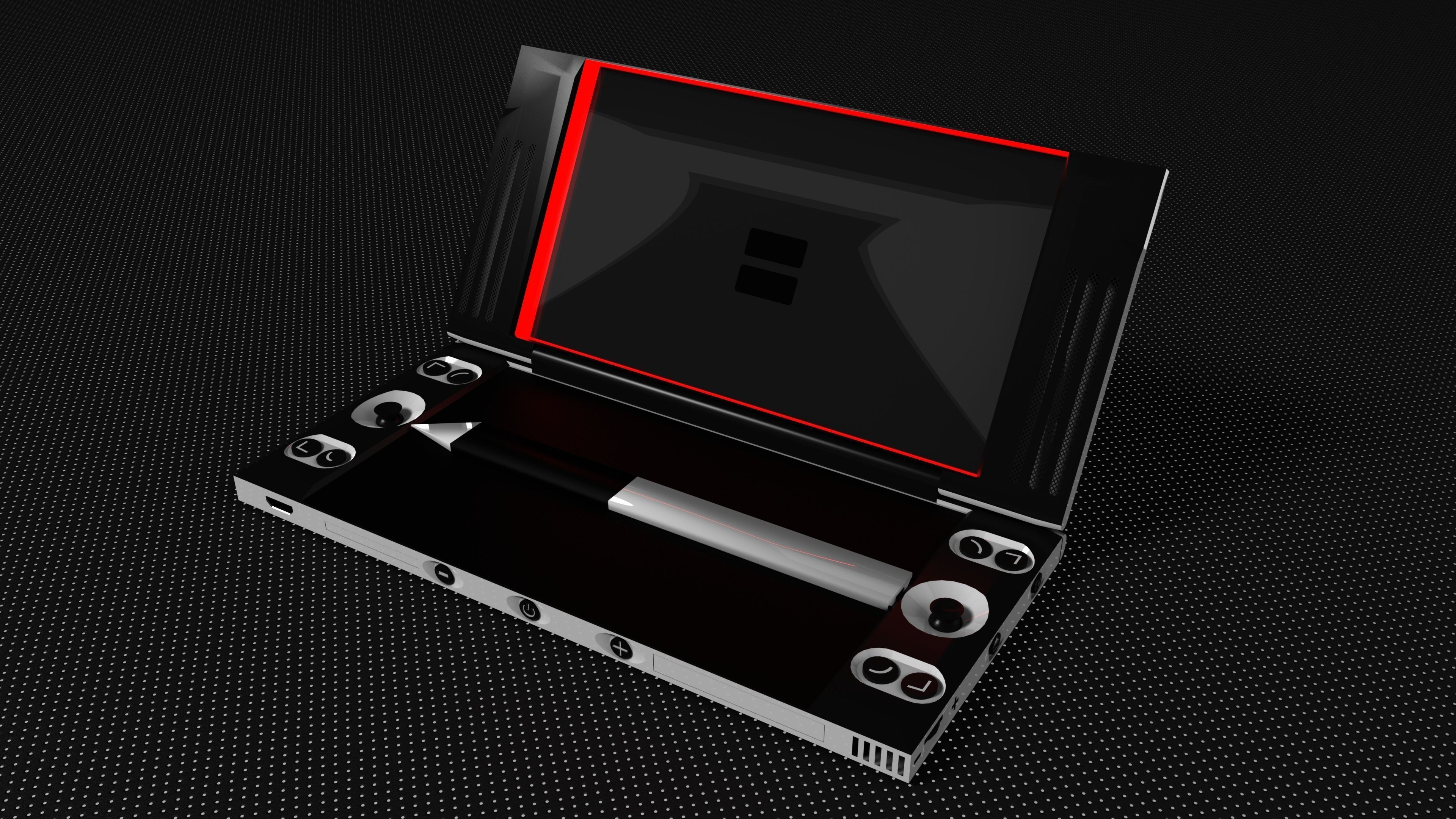 Nintendo DS Fusion idea free 3D model | CGTrader