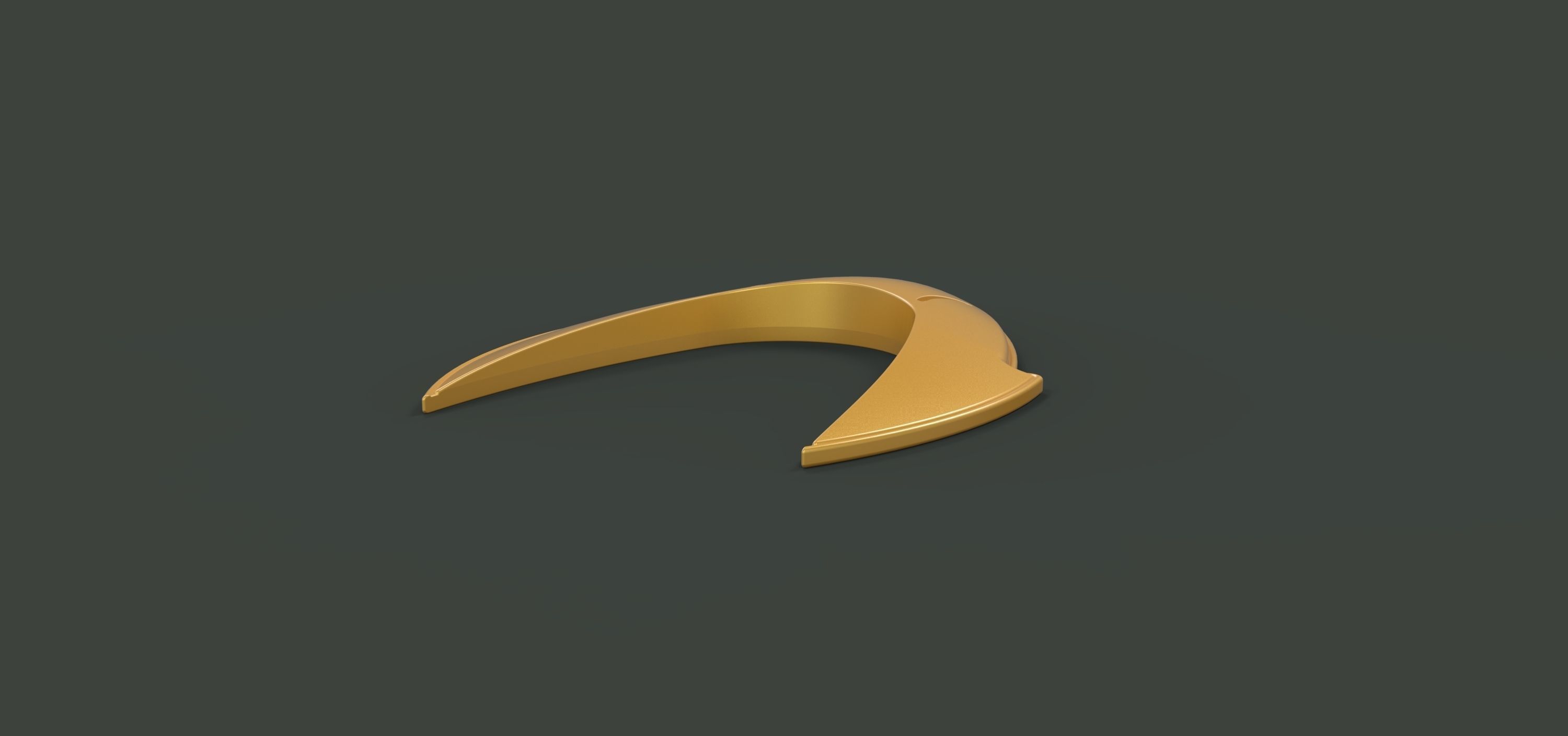 3D printable Emblem of Mera from DC 3D model | CGTrader