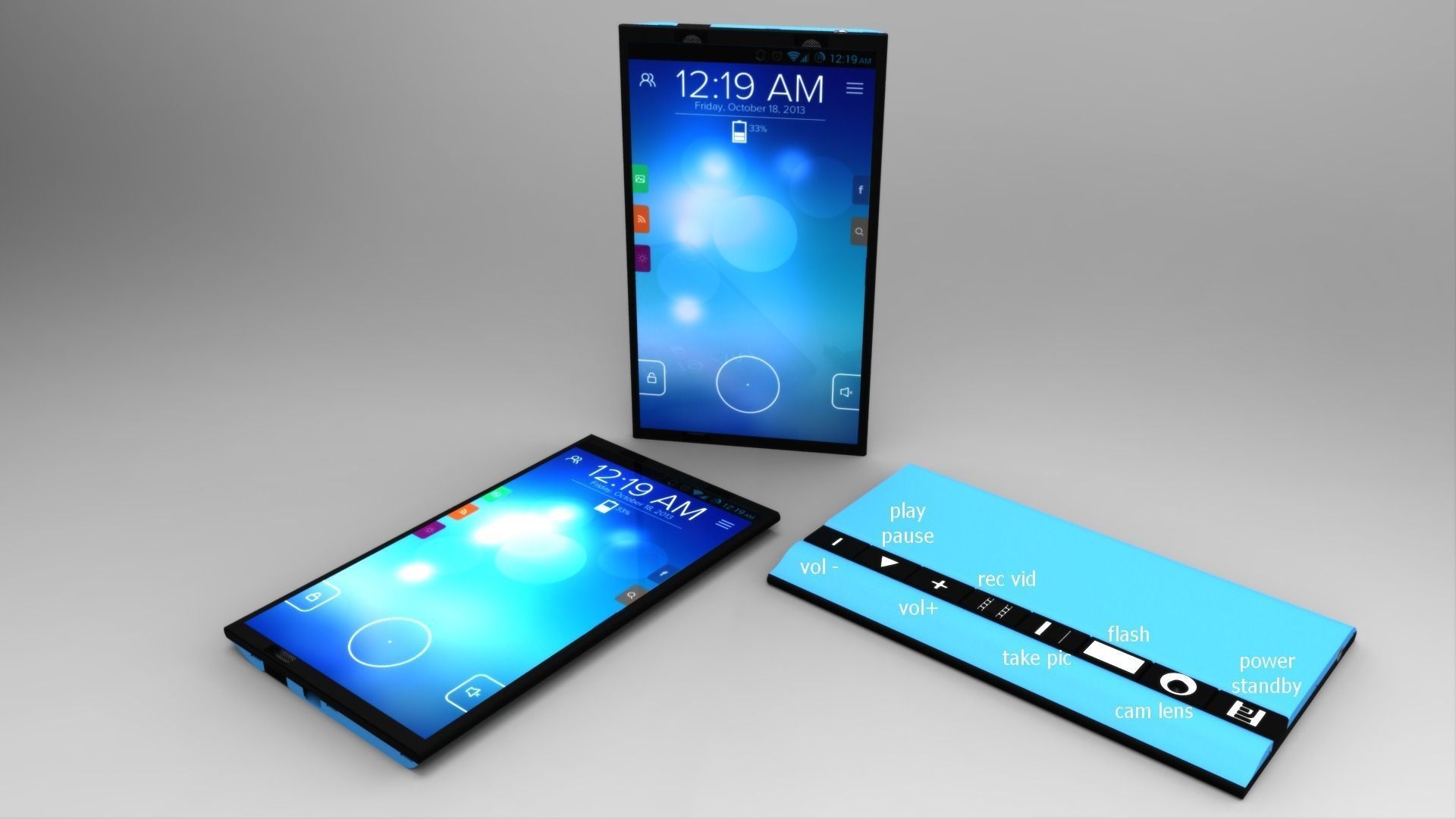 Xiaomi Mi7 TCM phablet case free 3D Model .stl .skp - CGTrader.com