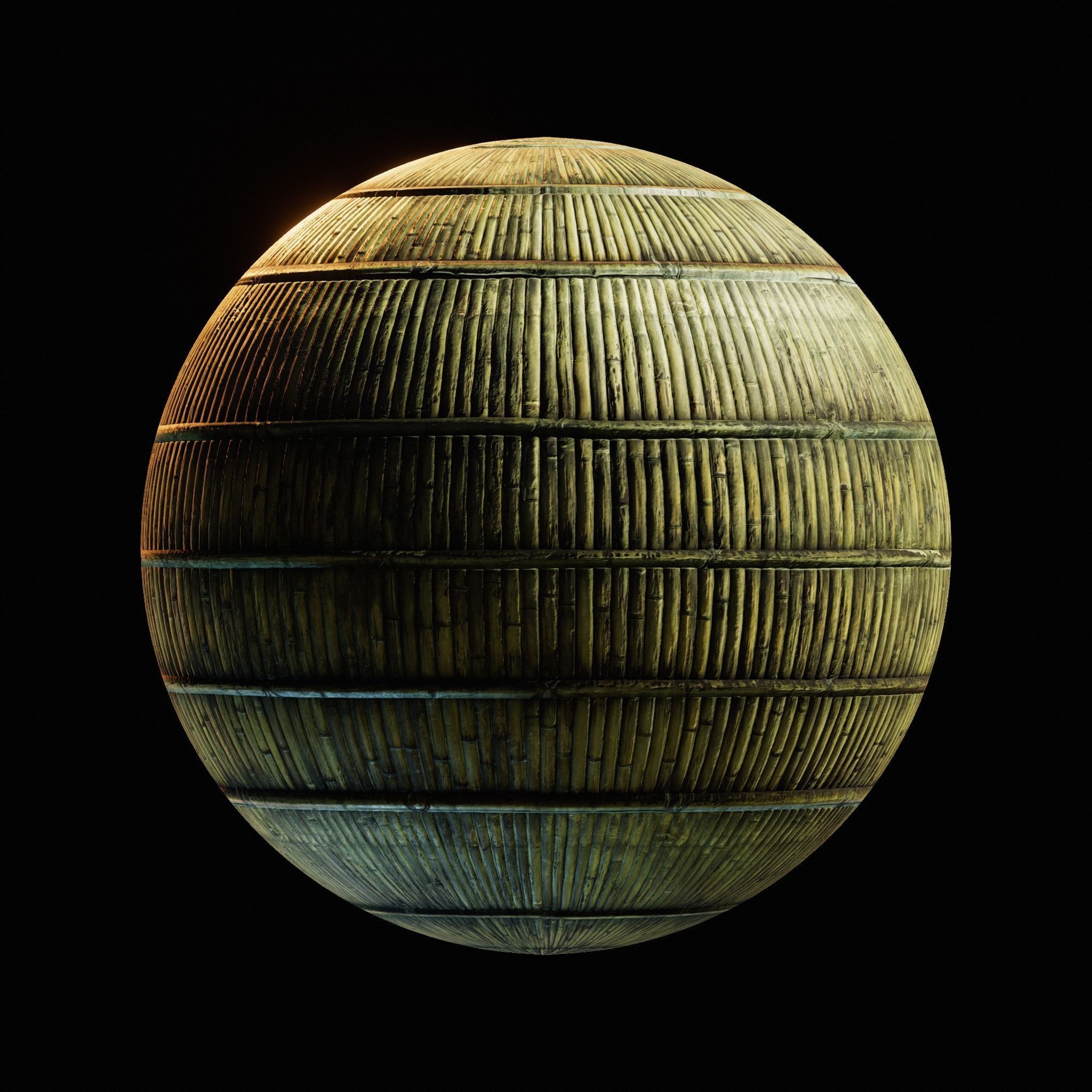 Texture Bamboo wall material VR / AR / low-poly | CGTrader