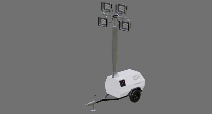 3D model Light Tower 1A VR / AR / low-poly | CGTrader