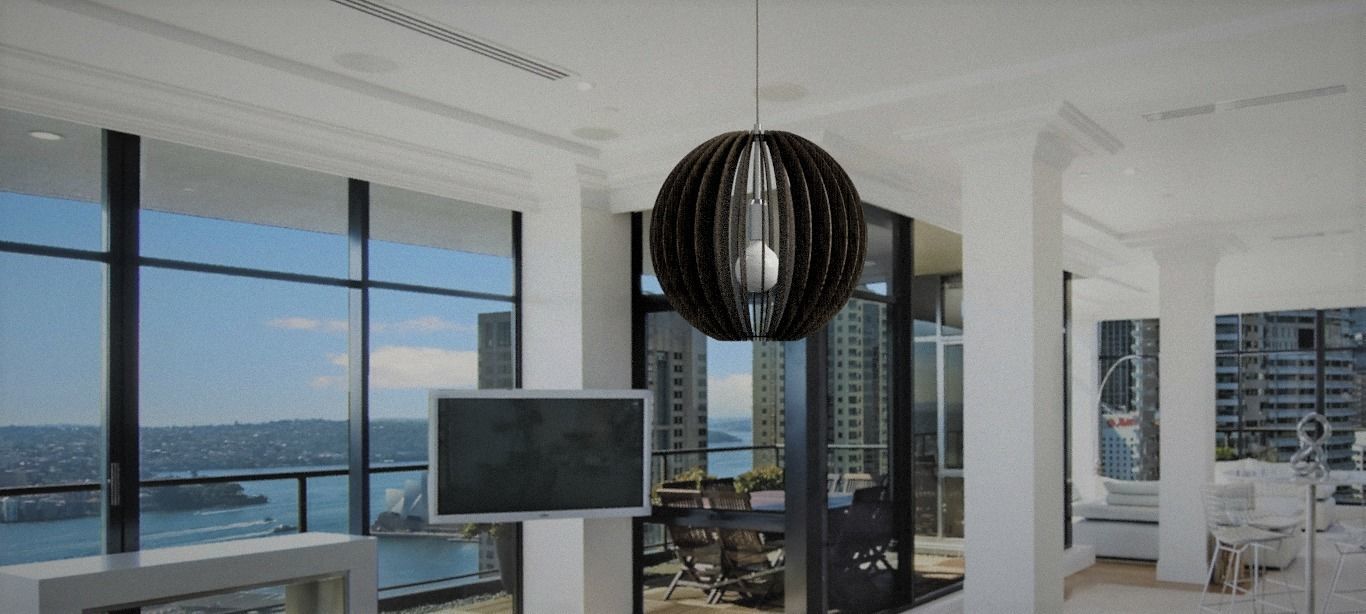 3D model Ceiling Lamp HD Textures VR / AR / low-poly | CGTrader