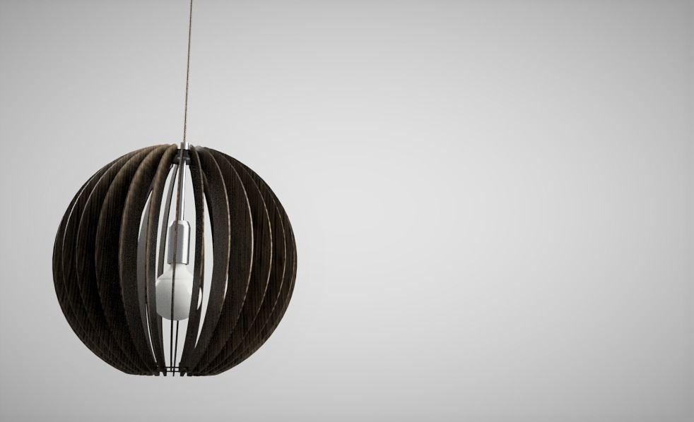 3D model Ceiling Lamp HD Textures VR / AR / low-poly | CGTrader