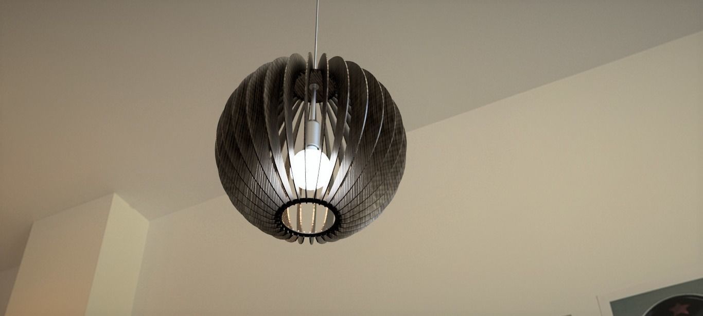 3D model Ceiling Lamp HD Textures VR / AR / low-poly | CGTrader