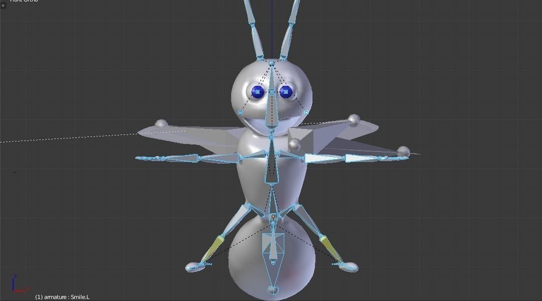 3D model Firefly bug with light VR / AR / low-poly rigged | CGTrader