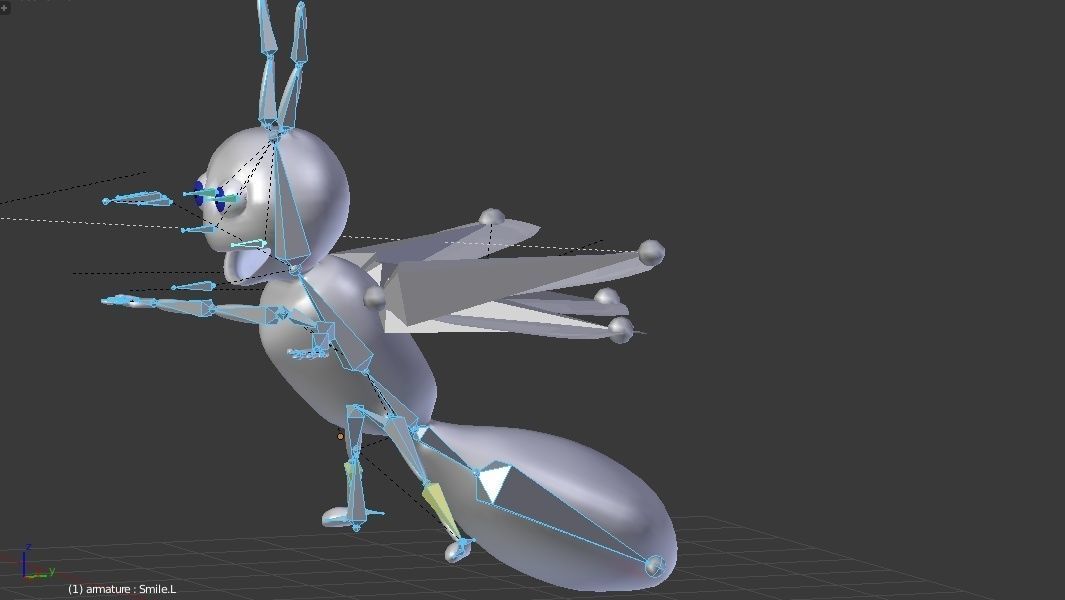 3D model Firefly bug with light VR / AR / low-poly rigged | CGTrader