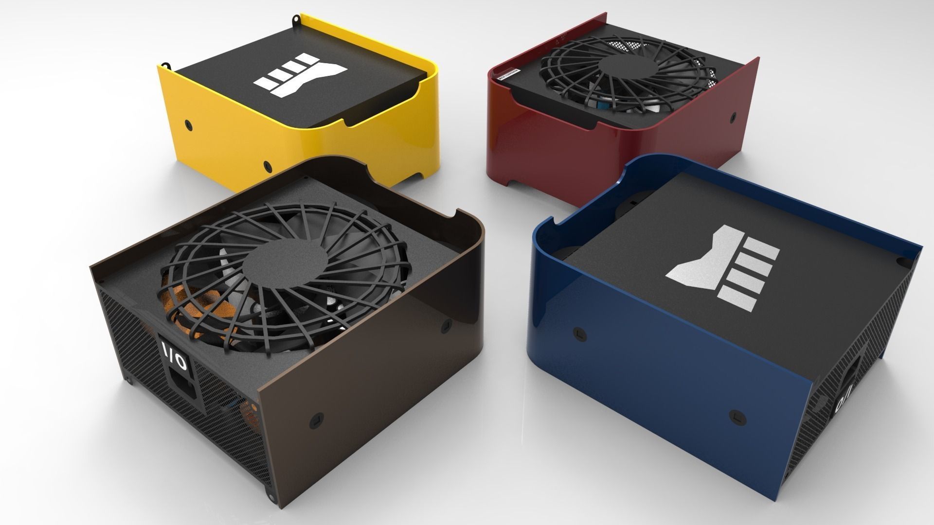 Metal PSU idea free 3D model | CGTrader