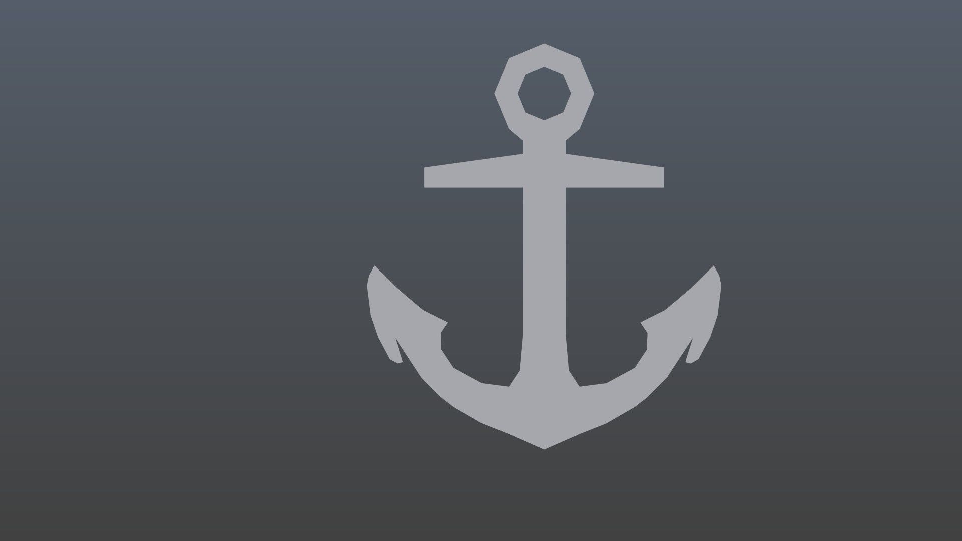 3D model Low poly anchor 1 VR / AR / low-poly | CGTrader
