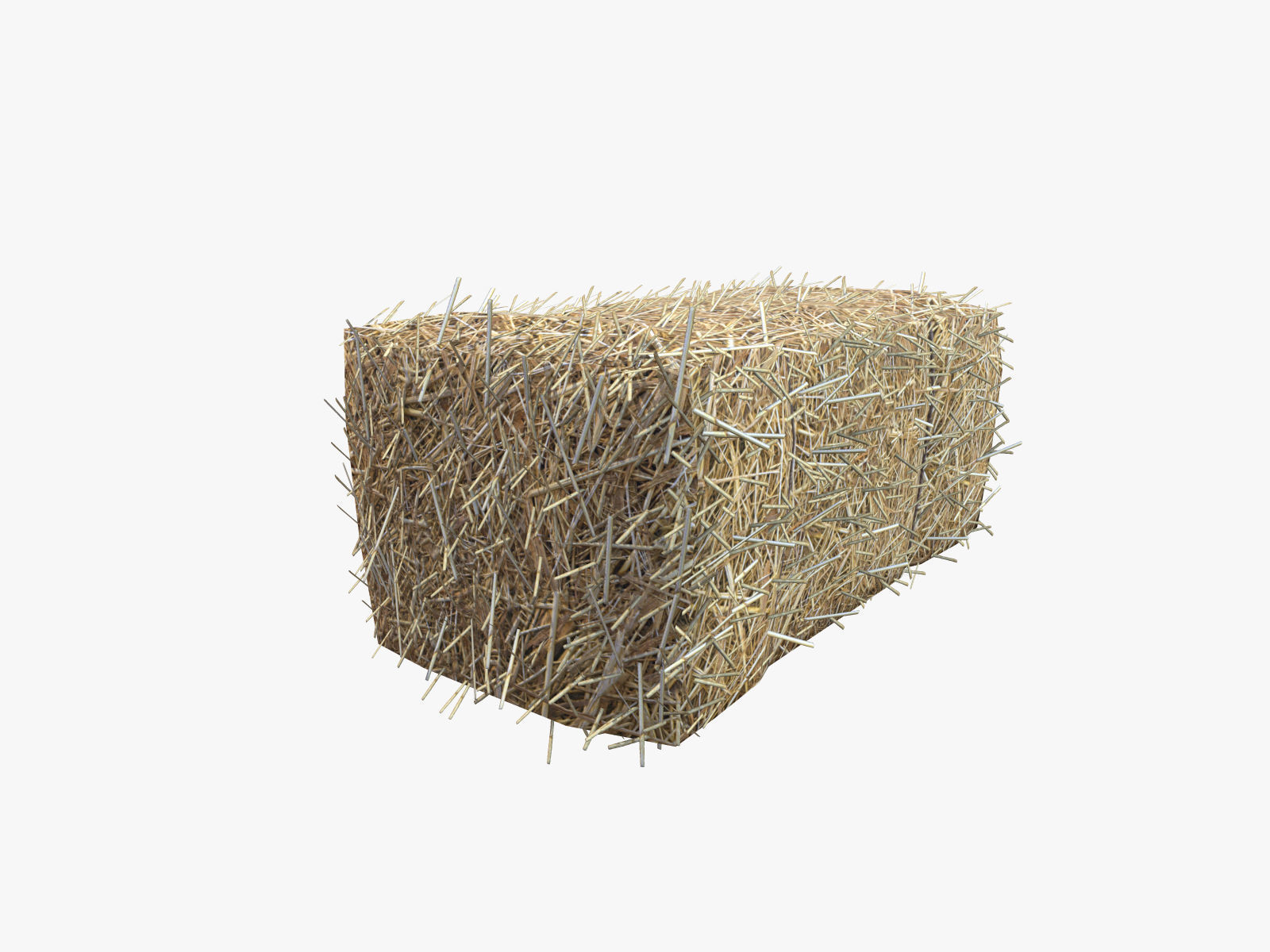 3D model Low Poly Hay bale with LOD VR / AR / low-poly | CGTrader