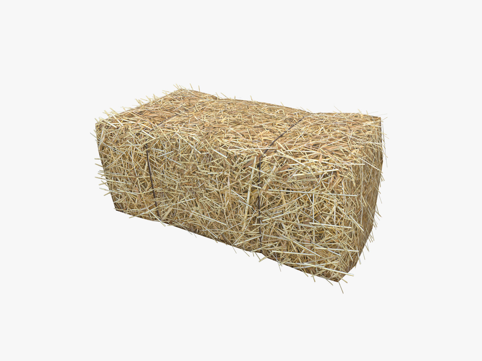 3D model Low Poly Hay bale with LOD VR / AR / low-poly | CGTrader