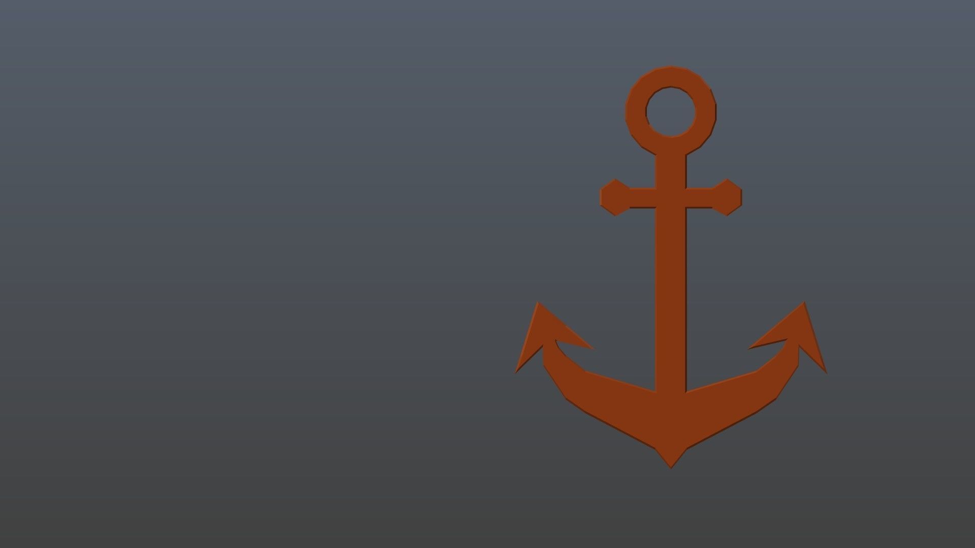 3D model Low poly anchor 2 VR / AR / low-poly | CGTrader