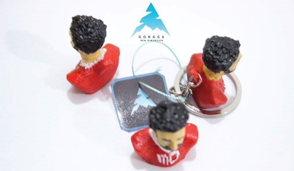 Mo Salah 3D model 3D printable | CGTrader
