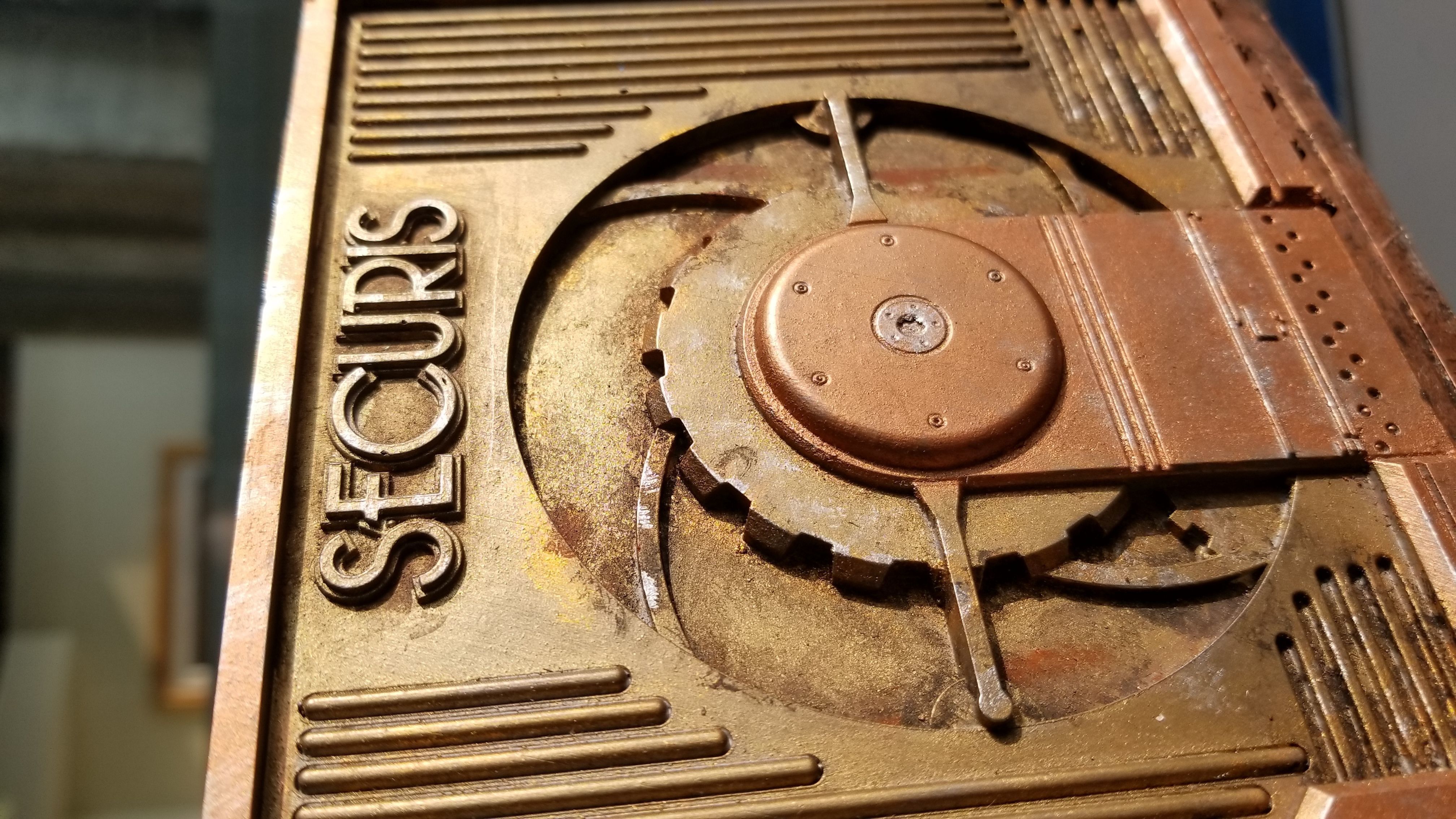 Bioshock Securis Bulkhead Door Miniature 3D model 3D printable | CGTrader