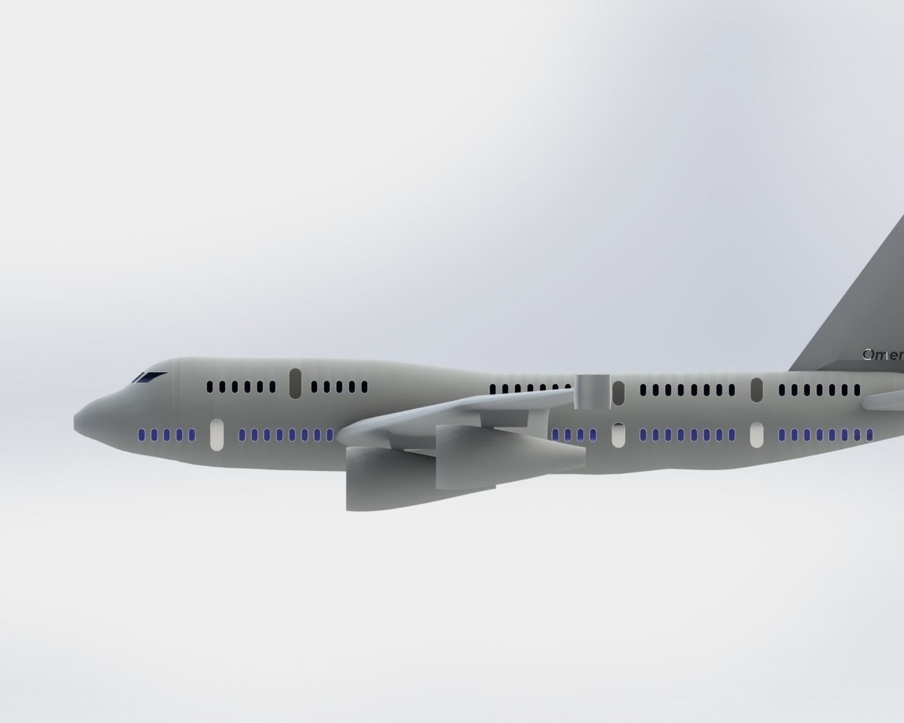 Airplane 3D model 3D printable | CGTrader