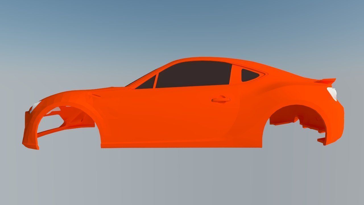 Toyota GT86 3D model 3D printable | CGTrader