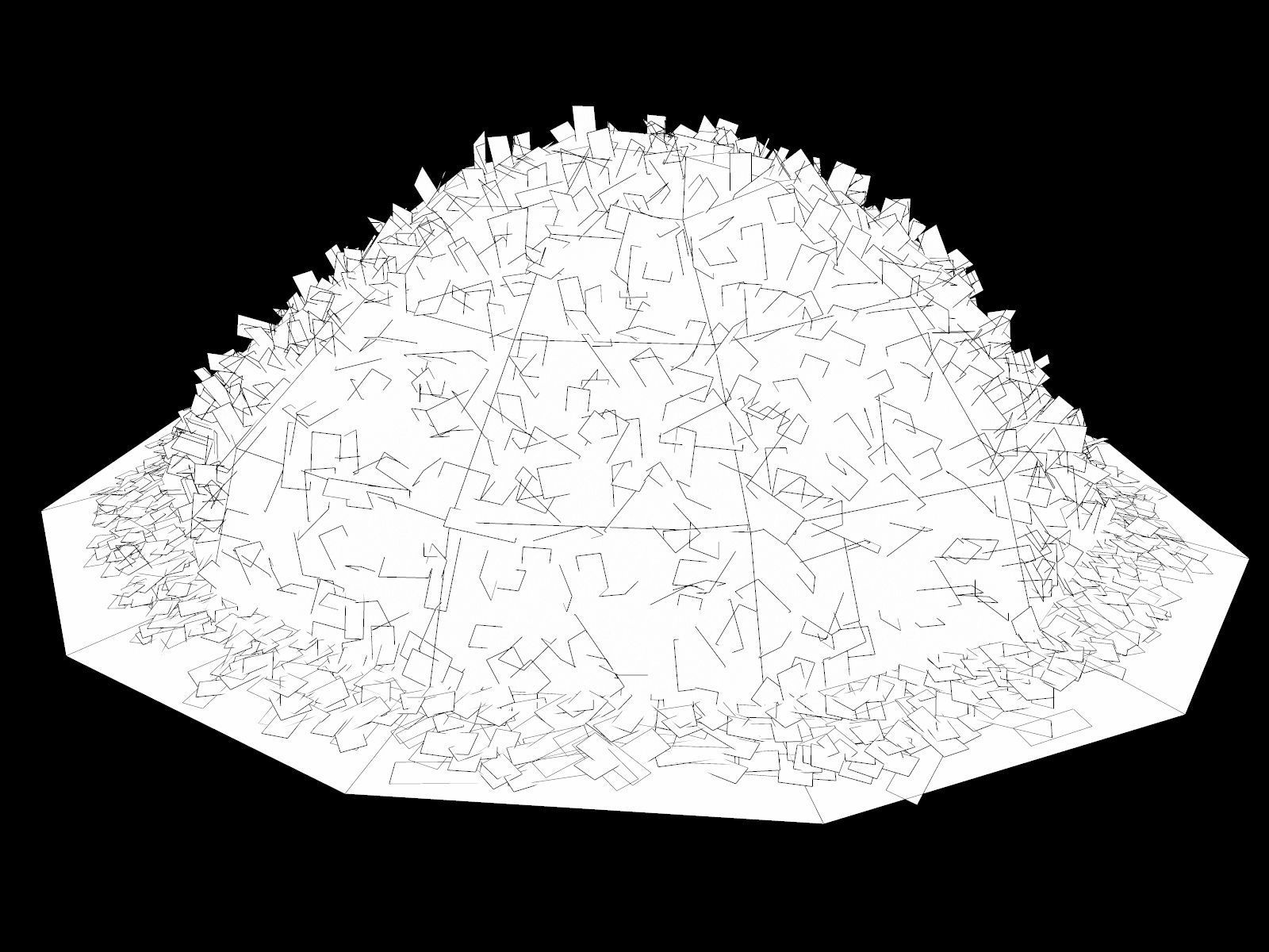 3D model Low Poly Hay Pile with LOD VR / AR / low-poly | CGTrader
