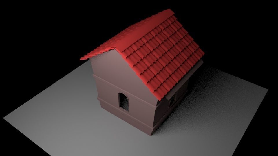 Carton house model 3D model | CGTrader