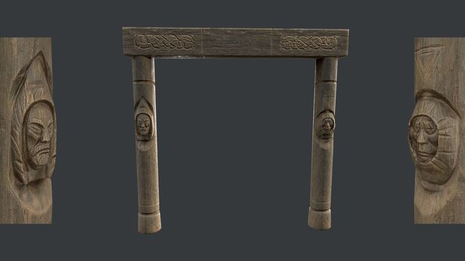 3D model Totem VR / AR / low-poly | CGTrader