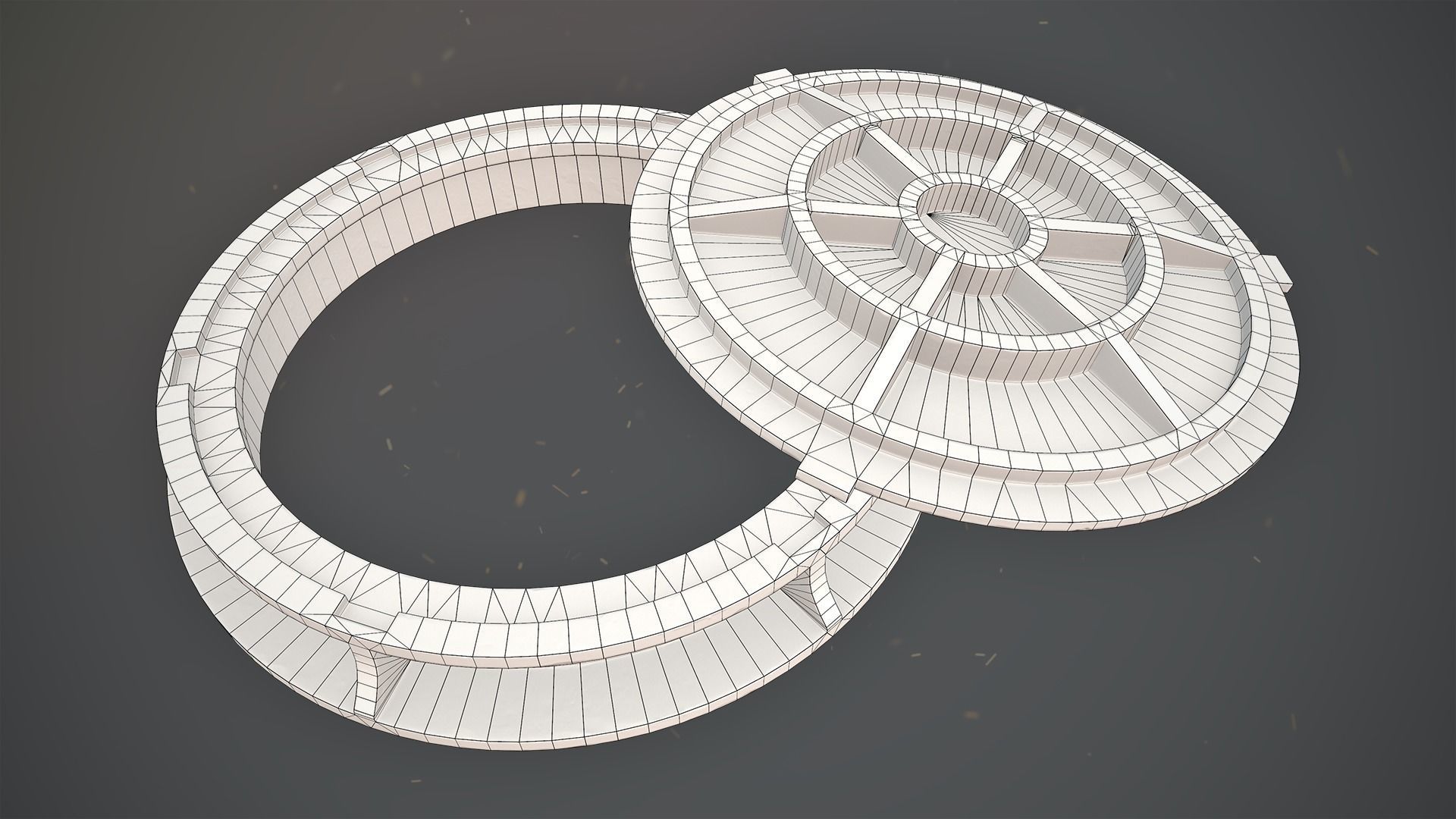 3D model Sewer Hatch v4 VR / AR / low-poly | CGTrader
