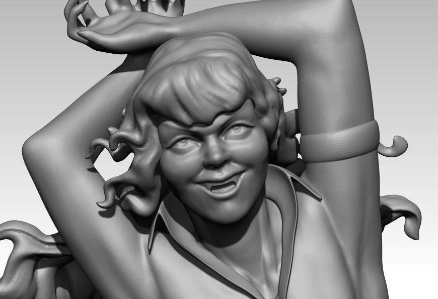 Vampirella statue 3D model | CGTrader