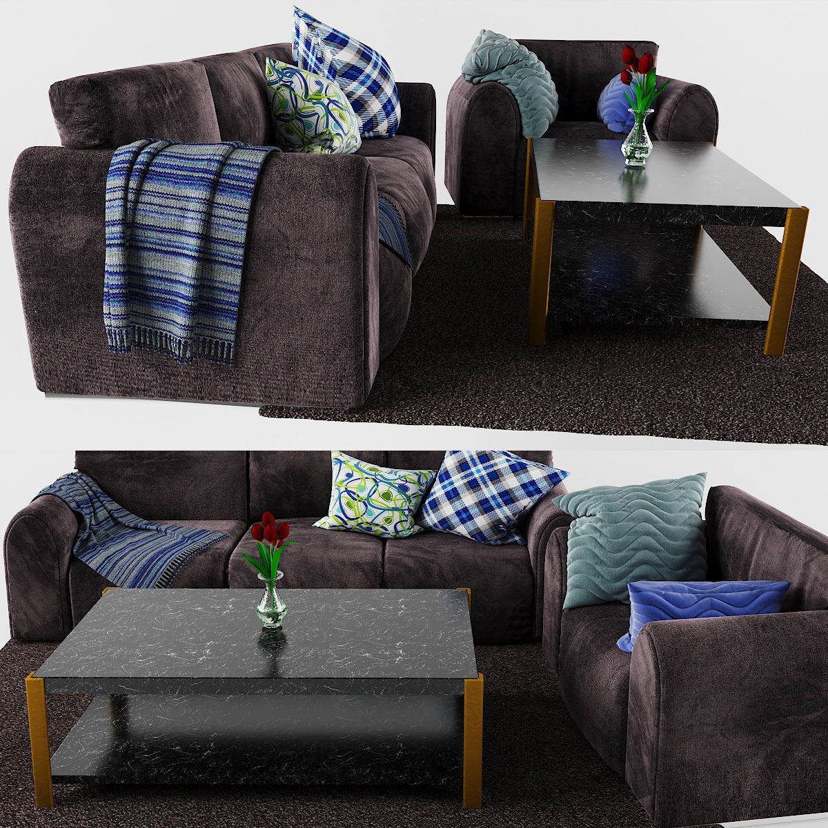 sofa ZEUS 3D model | CGTrader
