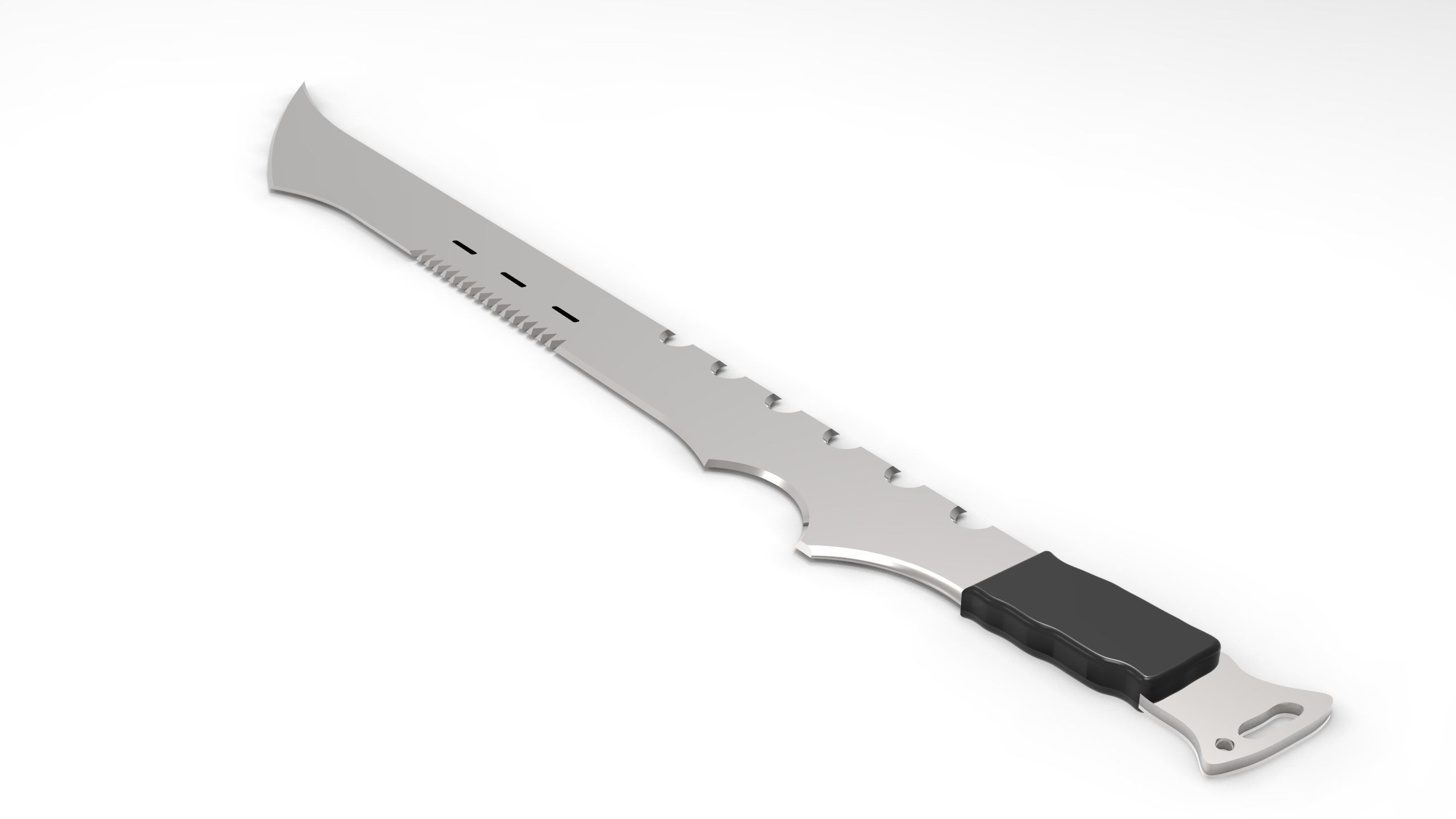 Special Agent Tactical Ninja Sword free 3D model | CGTrader