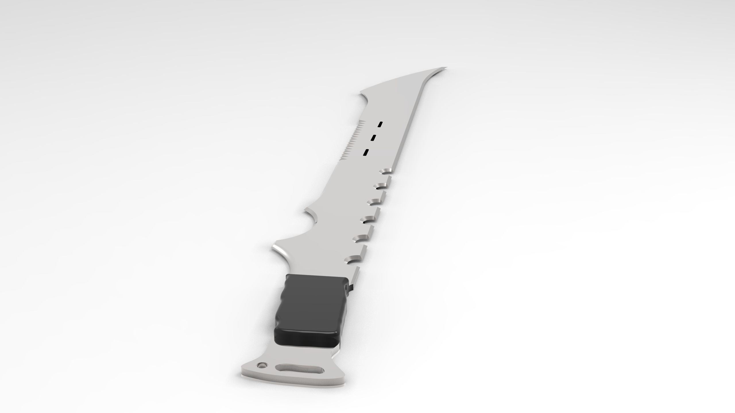 Special Agent Tactical Ninja Sword free 3D model | CGTrader