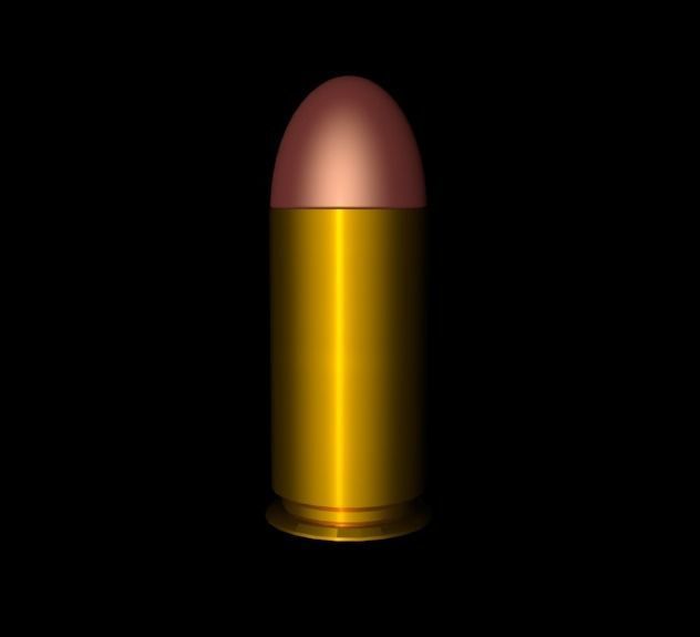 9mm bullet free VR / AR / low-poly 3D model | CGTrader