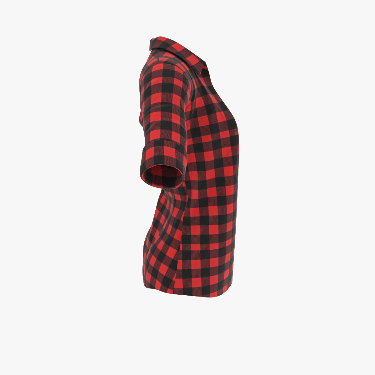 Cloth set plaid shirt 3D model | CGTrader