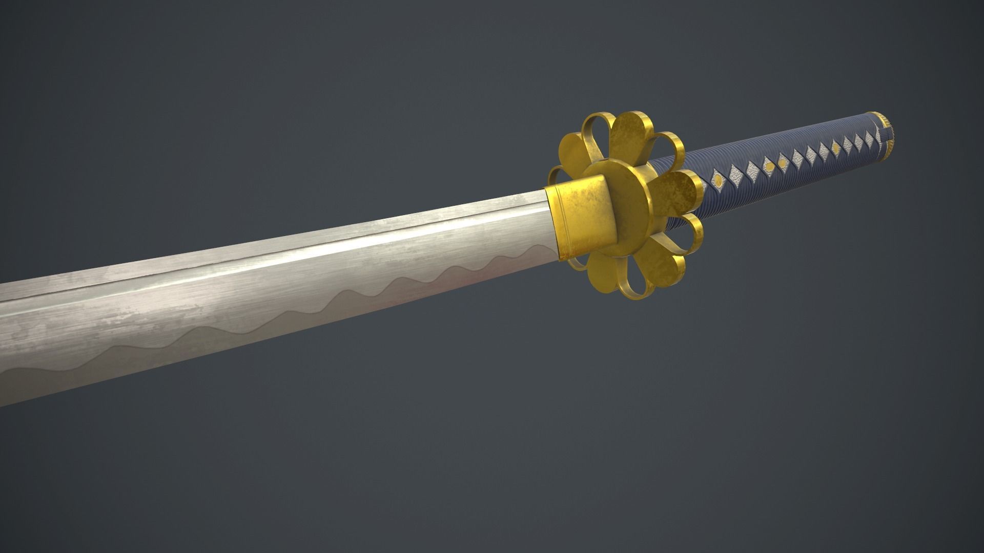 3D model Katana Sword VR / AR / low-poly | CGTrader