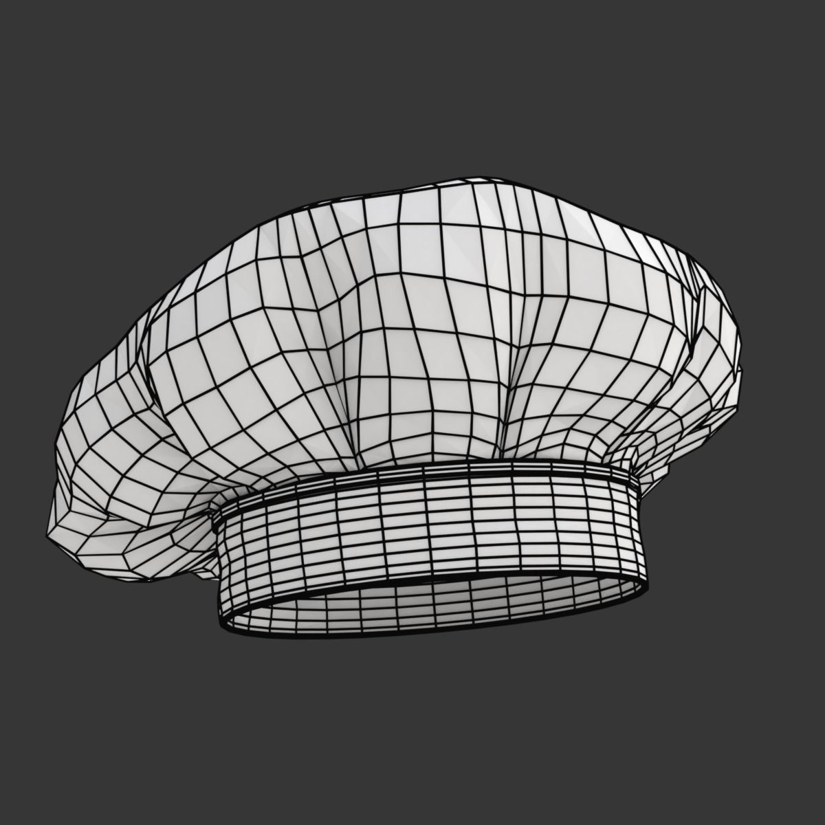 Chef Hat 3D model | CGTrader
