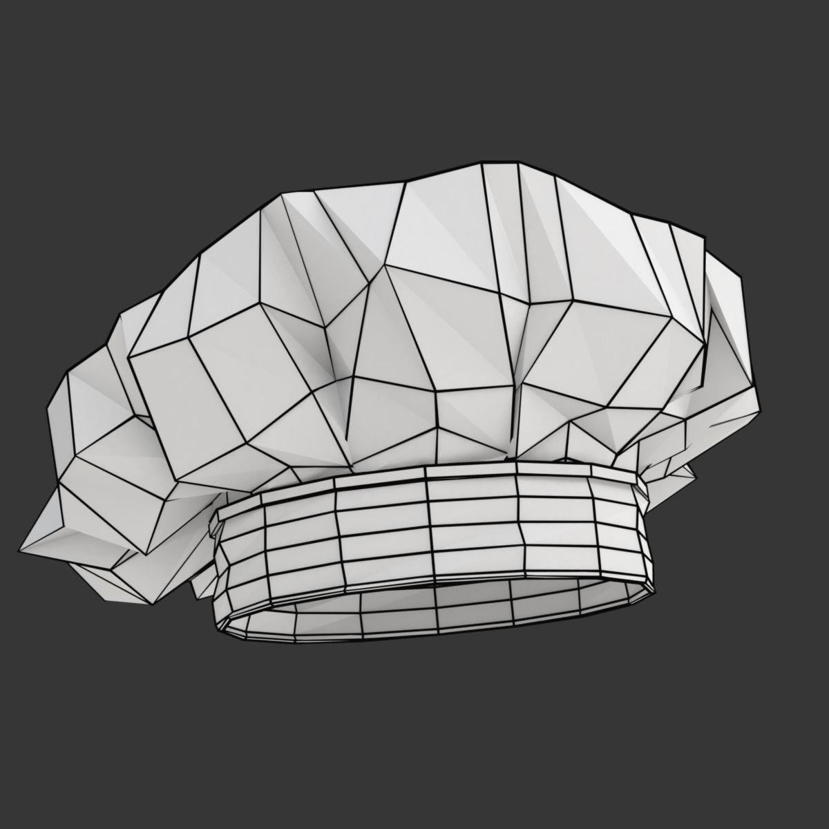 Chef Hat 3D model | CGTrader