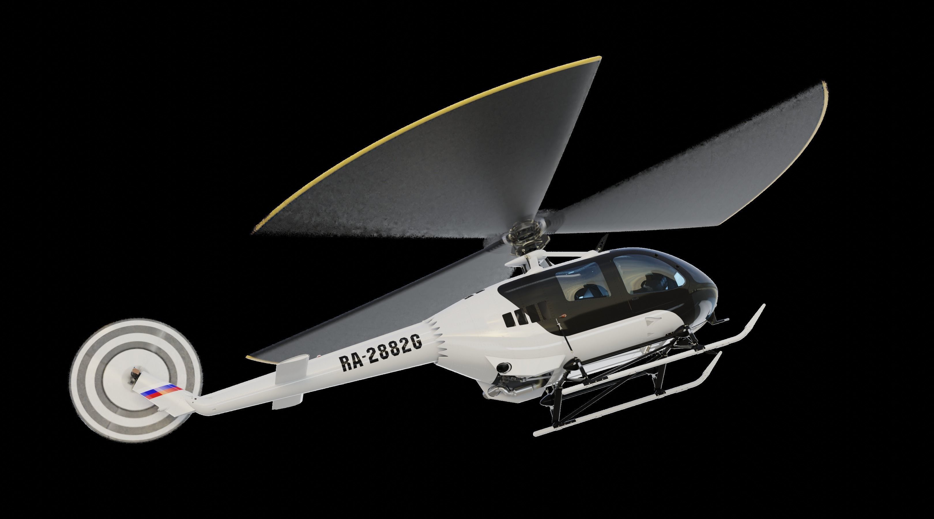 High quality and fully detailed Helicopter in 4 variations 3D model ...