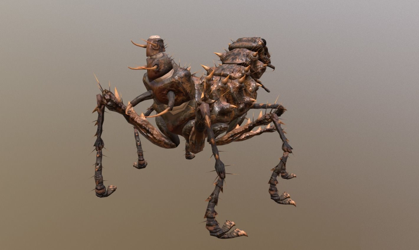 3D model Insect monster VR / AR / low-poly | CGTrader