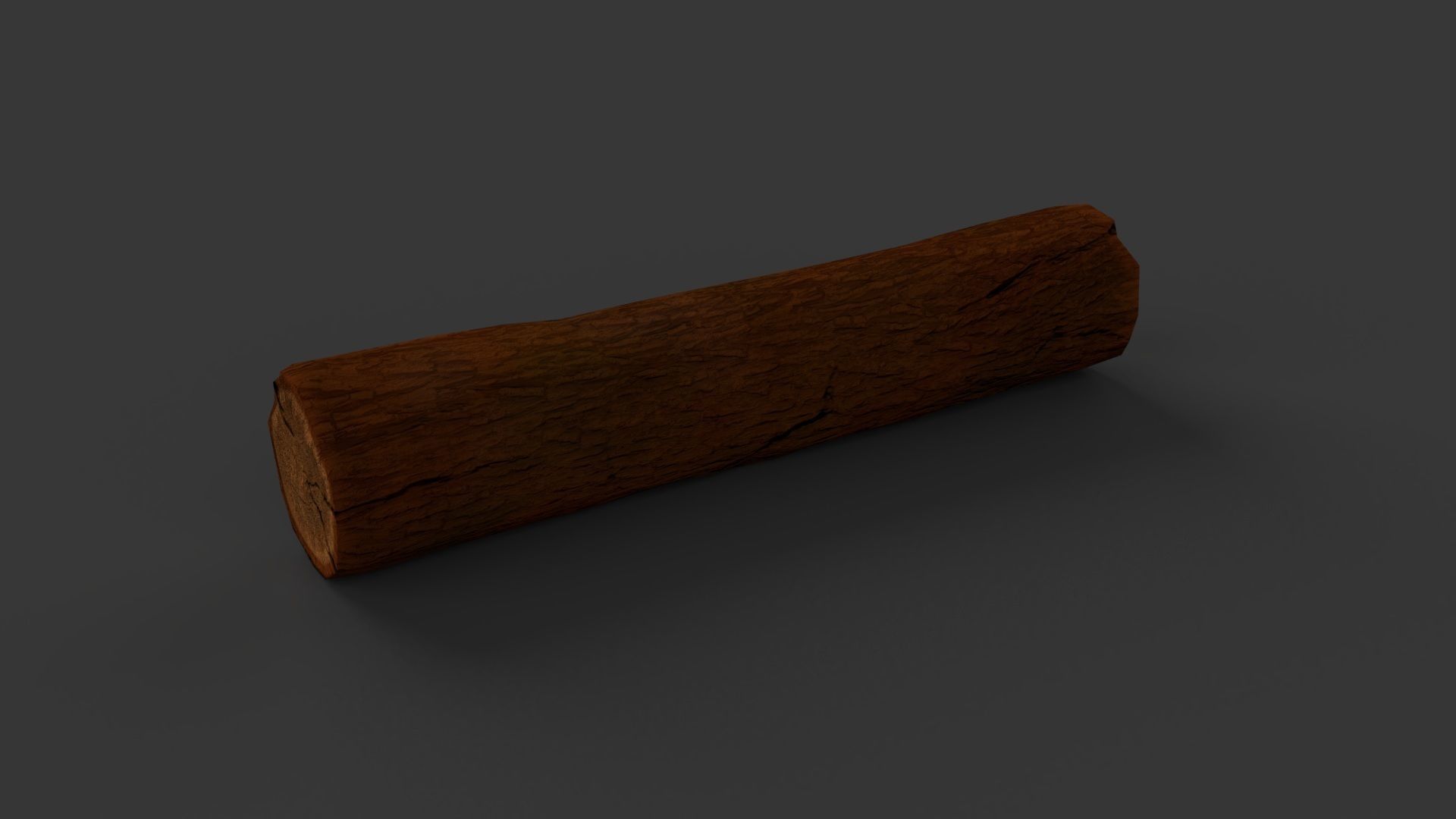 3D model Wood Log Low Poly VR / AR / low-poly | CGTrader