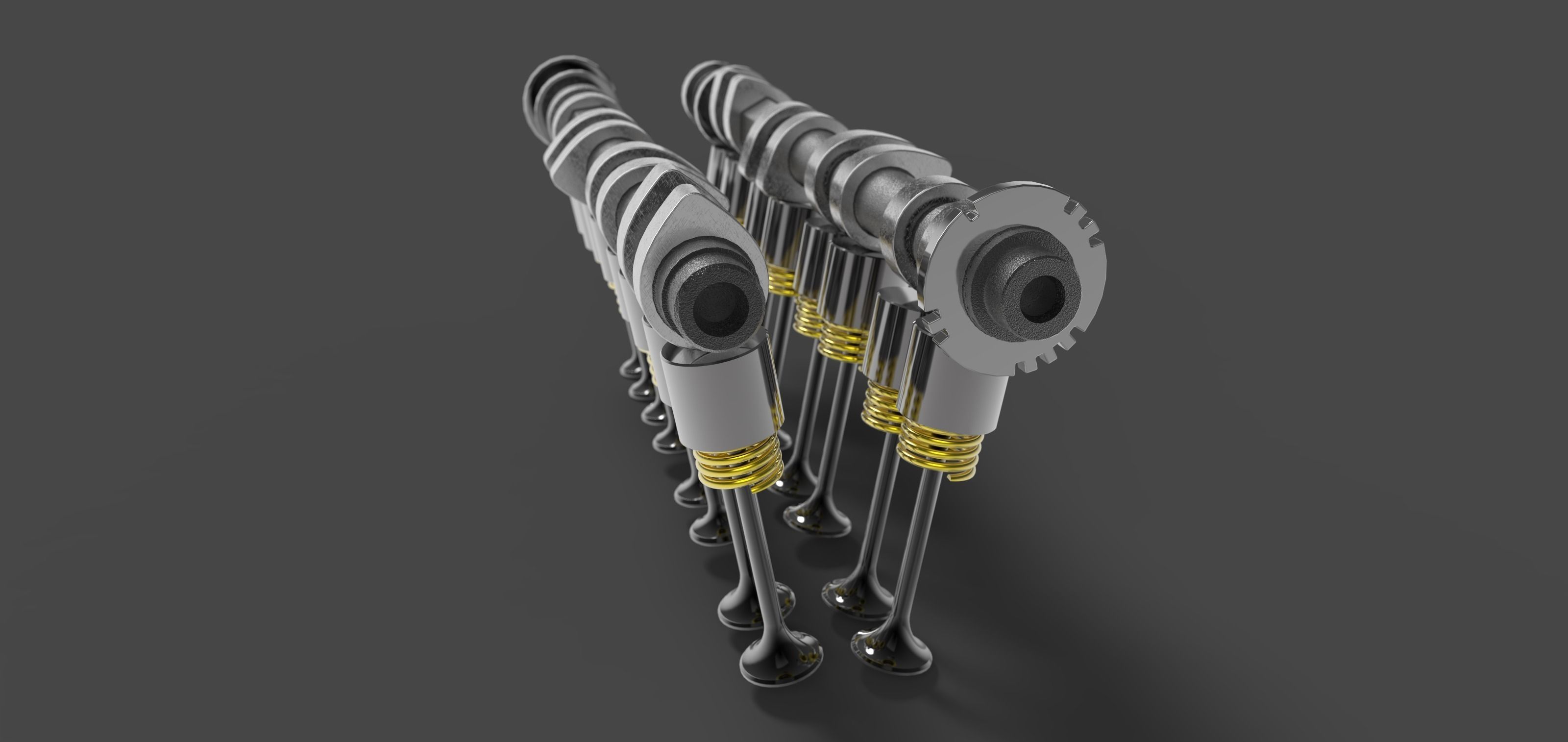cylinderhead top part free 3D model | CGTrader