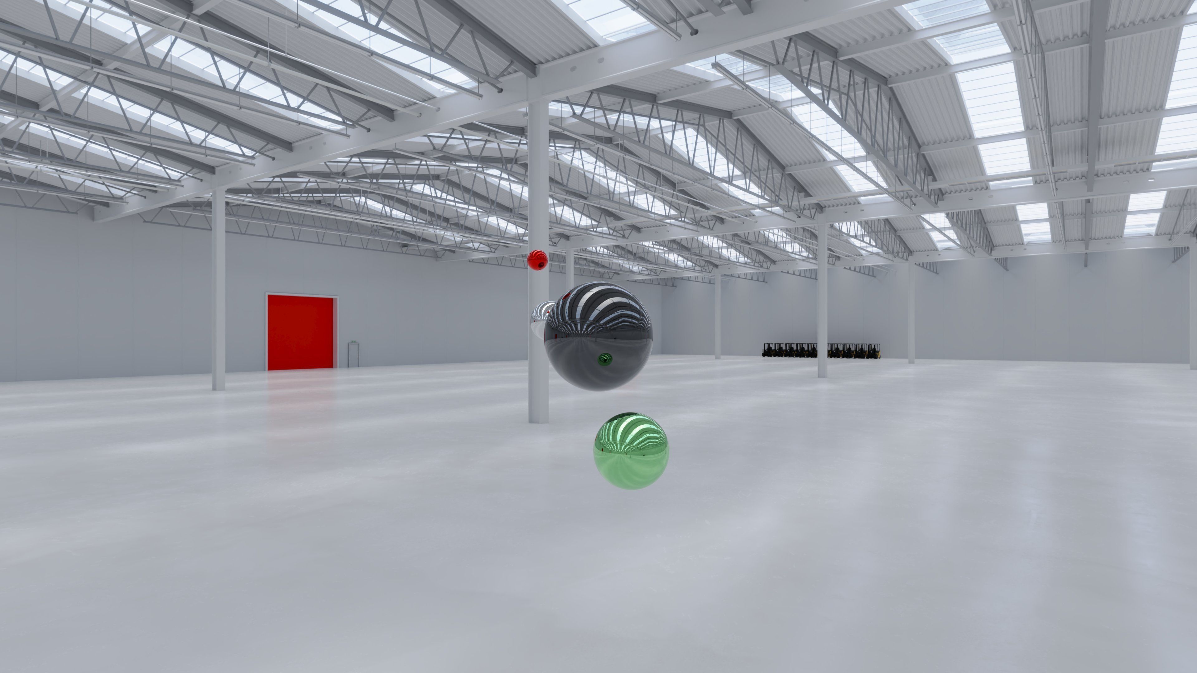 Texture HDRI - Warehouse Interior 8b - 16384x8192 VR / AR / low-poly ...