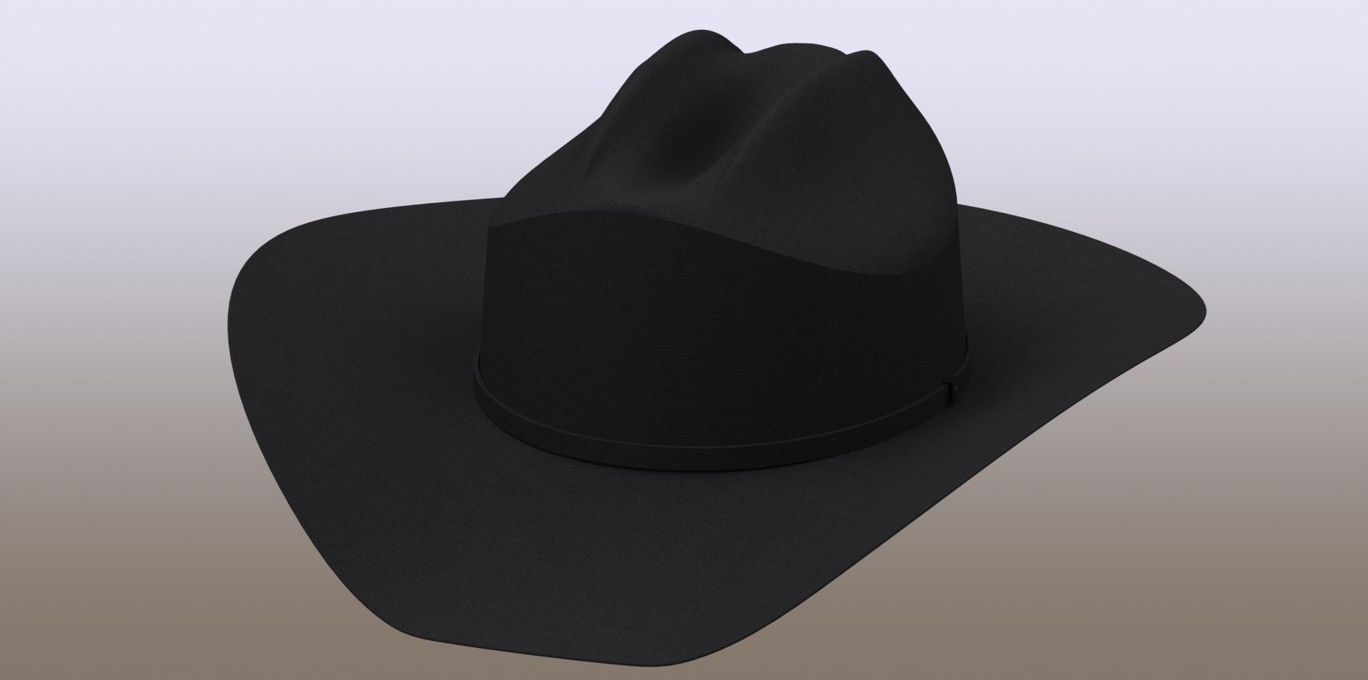 Stetson Hat free 3D model | CGTrader