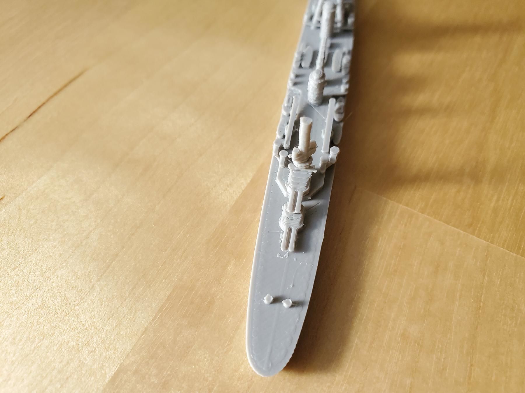 French Suffren Class Cruiser Warship 3D model 3D printable | CGTrader