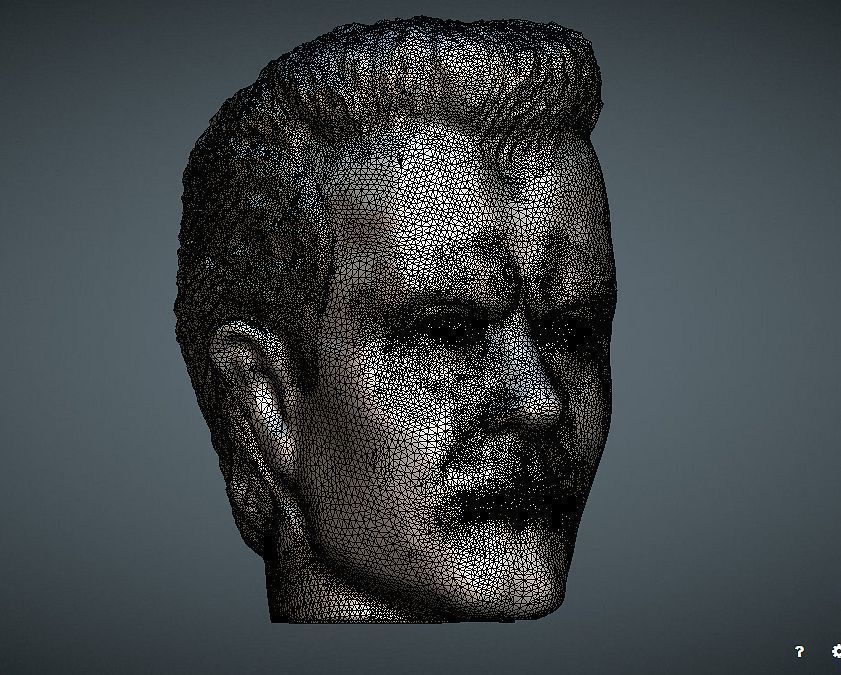 Terminator T1000 inspirited figure Head 3D model 3D printable | CGTrader