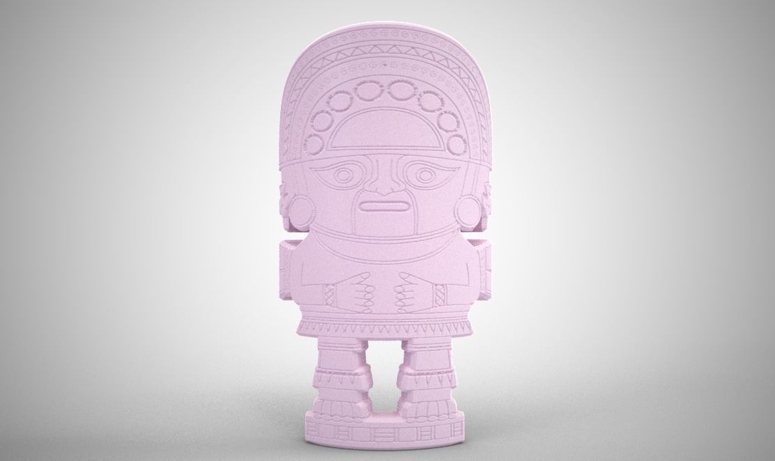 Inca God 3D model 3D printable | CGTrader