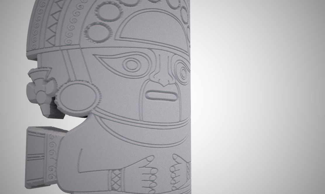 Inca God 3D model 3D printable | CGTrader