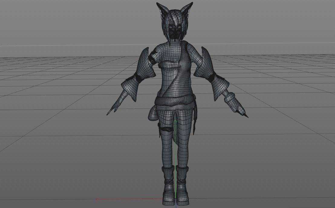 3D model Character model for video-game VR / AR / low-poly | CGTrader