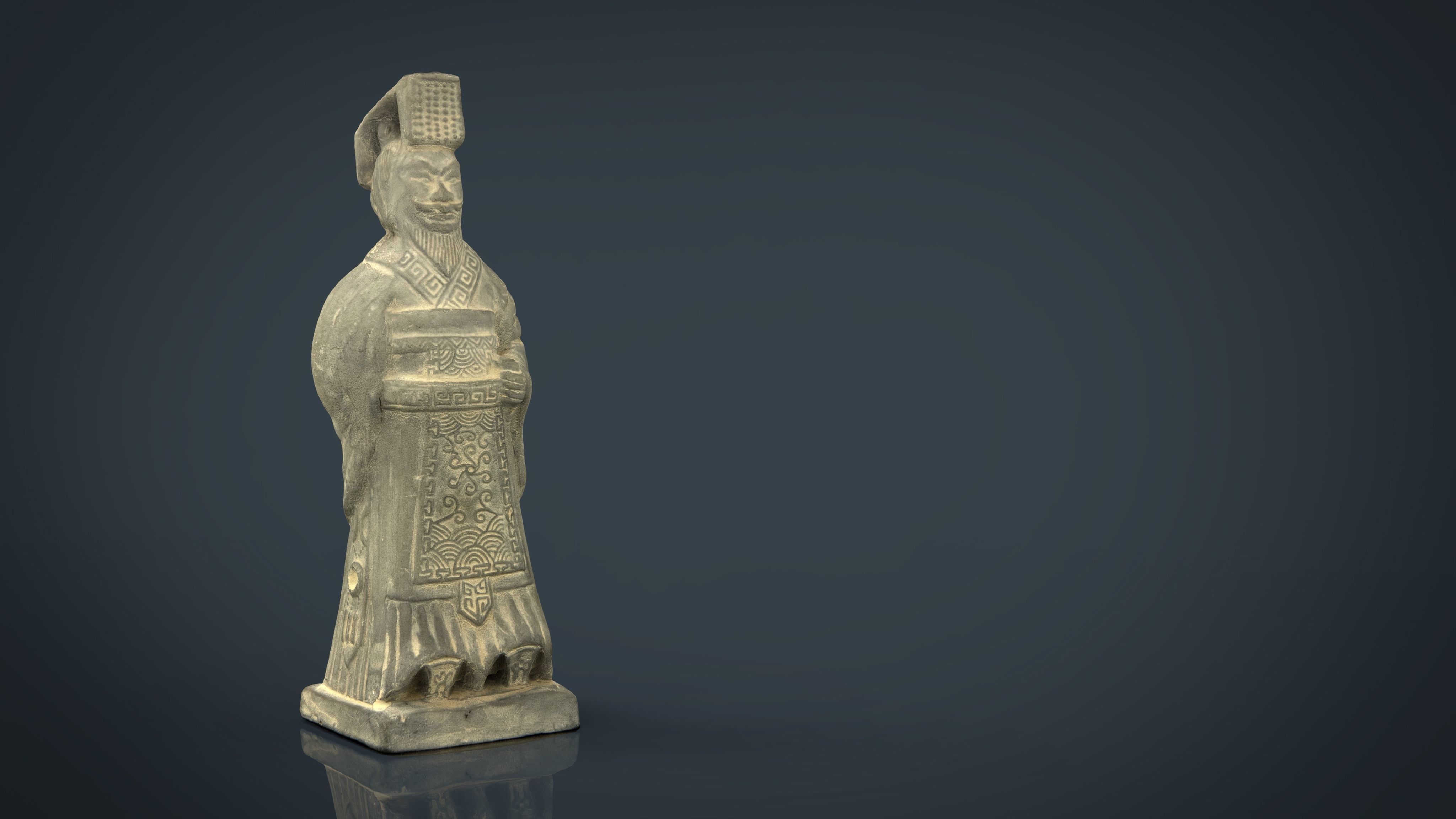 3D model Terracotta Warriors Emperor Qin Shi Huang VR / AR / low-poly ...