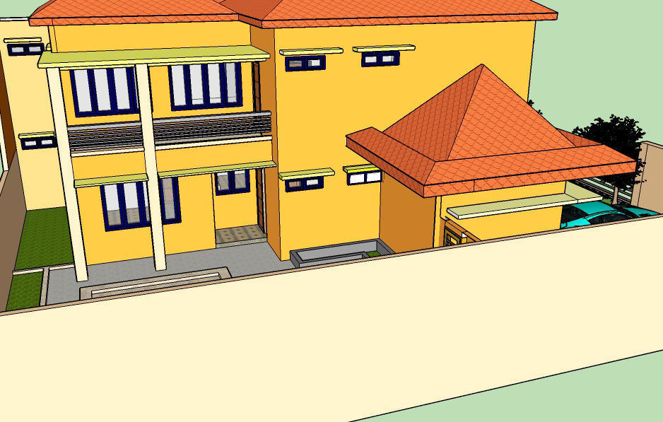 Two story exteriorBuilding 3D model | CGTrader