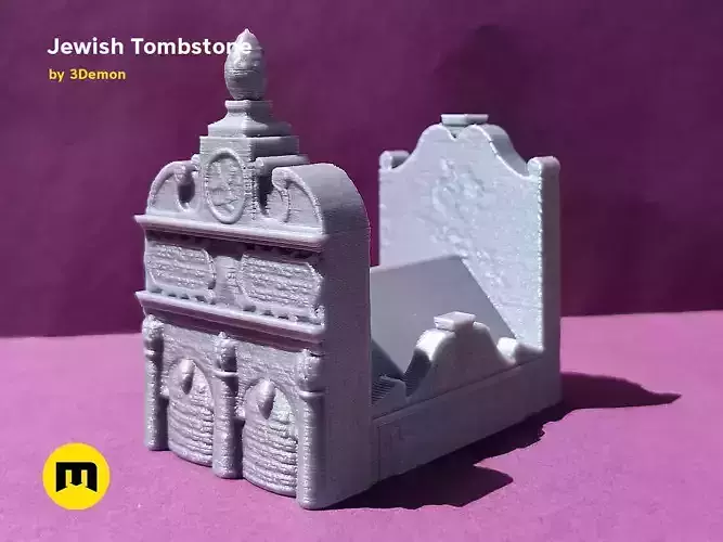 JEWISH TOMB - 3D print model free 3D model 3D printable | CGTrader